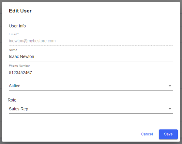 B2B Edition User Roles and Permissions